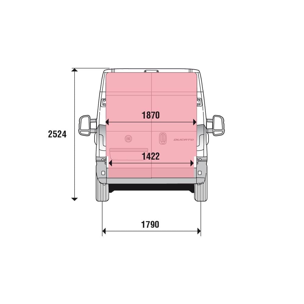 Fiat Ducato Multijet L2H2 - ÍSBAND